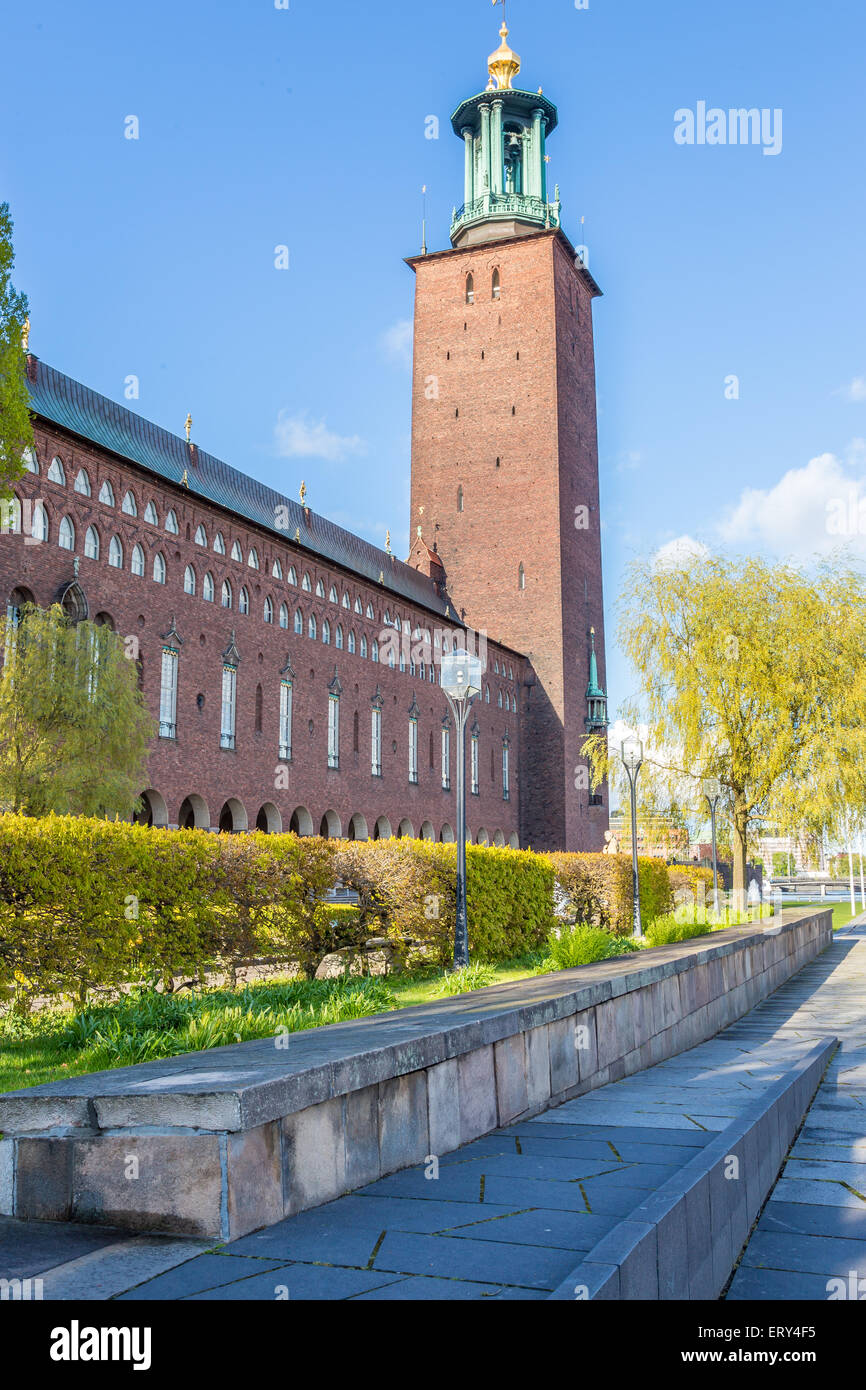 Stadshuset stockholm tower hi-res stock photography and images - Alamy