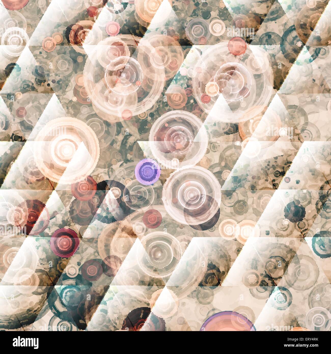 Composition of abstract radial grid Stock Vector Image & Art - Alamy