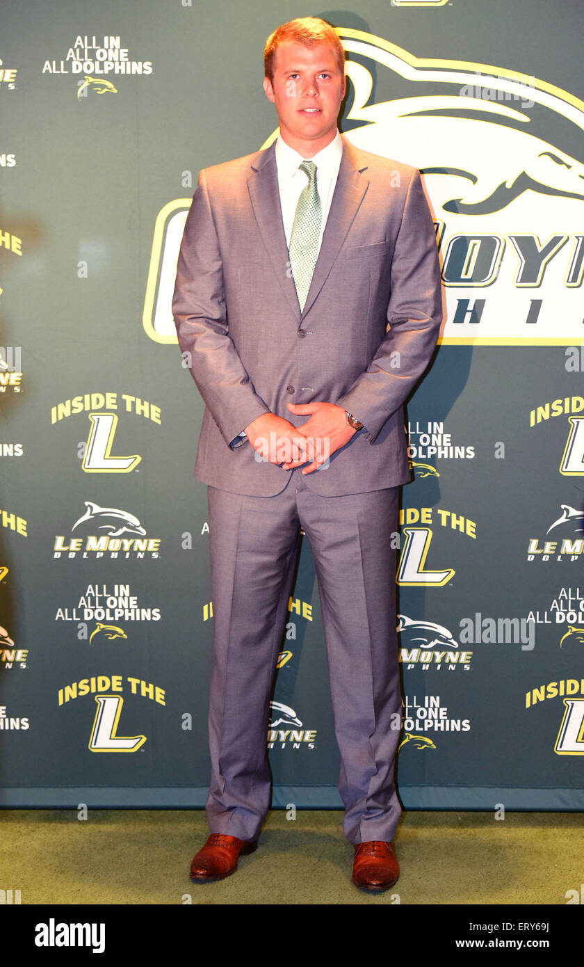 June, 9 2015: Patrick Beilein poses for a photo following being ...