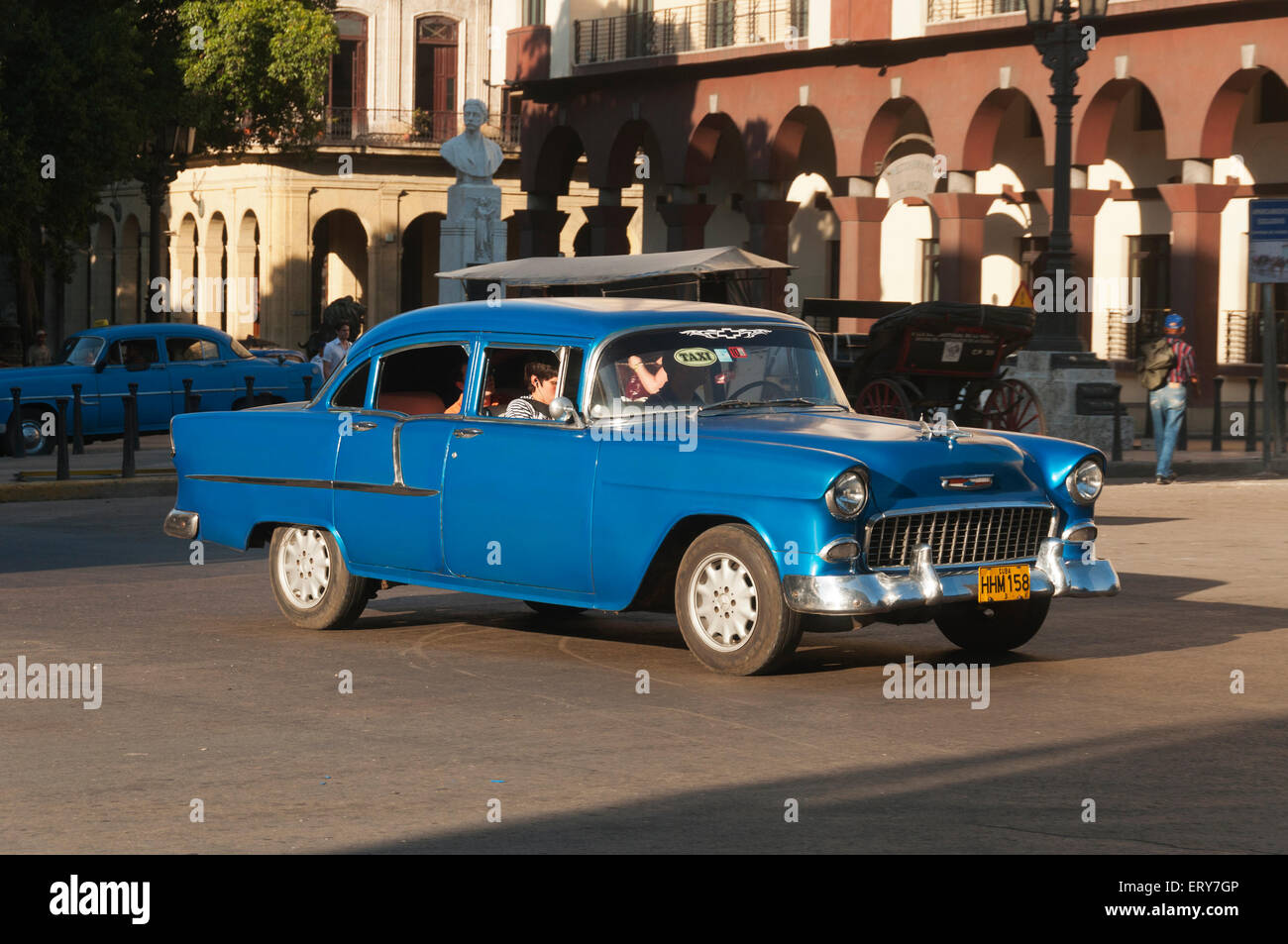 Elk224-1825 Cuba, Havana, vintage car Stock Photo - Alamy