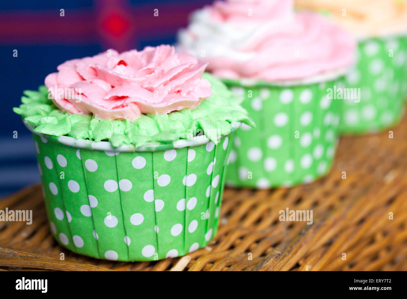 Colorful Indonesian Food cup cake Stock Photo - Alamy