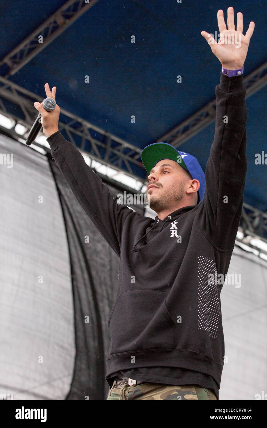Shakopee, Minnesota, USA. 24th May, 2015. Rapper MICHAEL PERRETTA (aka ...