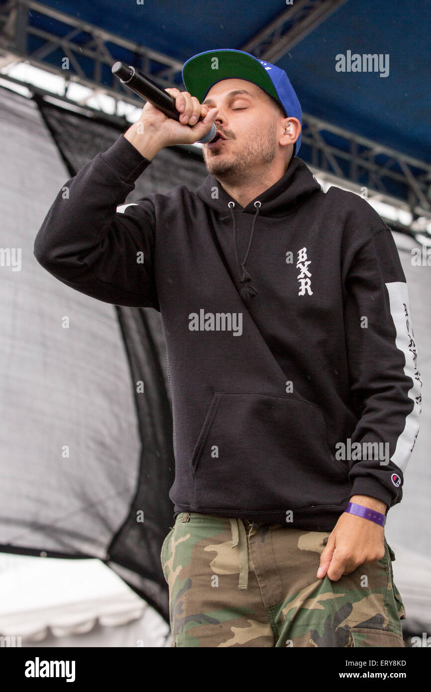 Shakopee, Minnesota, USA. 24th May, 2015. Rapper MICHAEL PERRETTA (aka ...