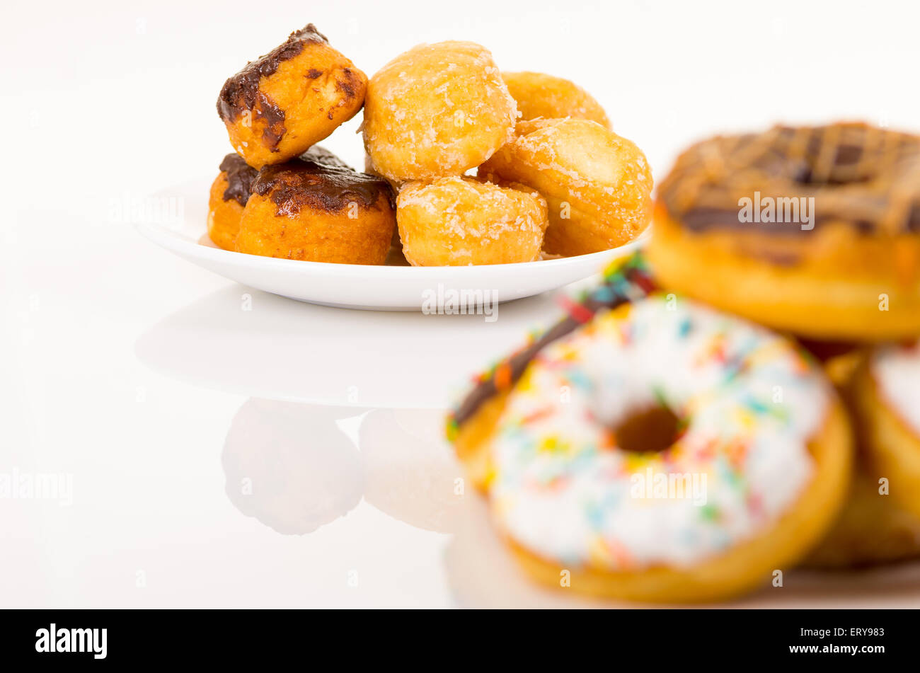 Different types donuts cakes hi-res stock photography and images - Alamy