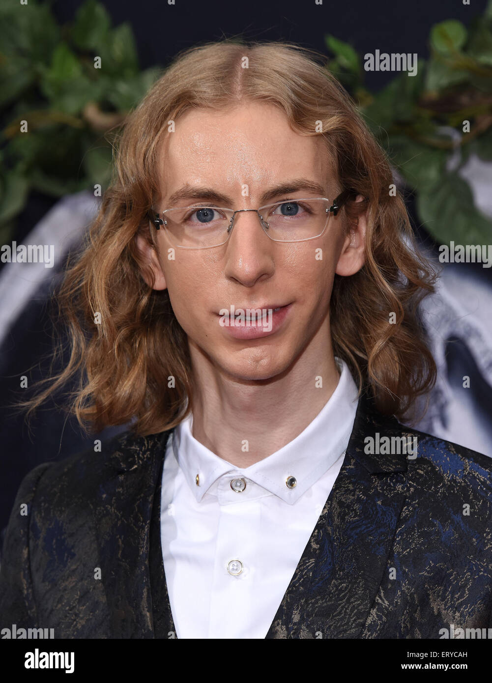 Hollywood, California, USA. 9th June, 2015. Colby Boothman arrives for ...