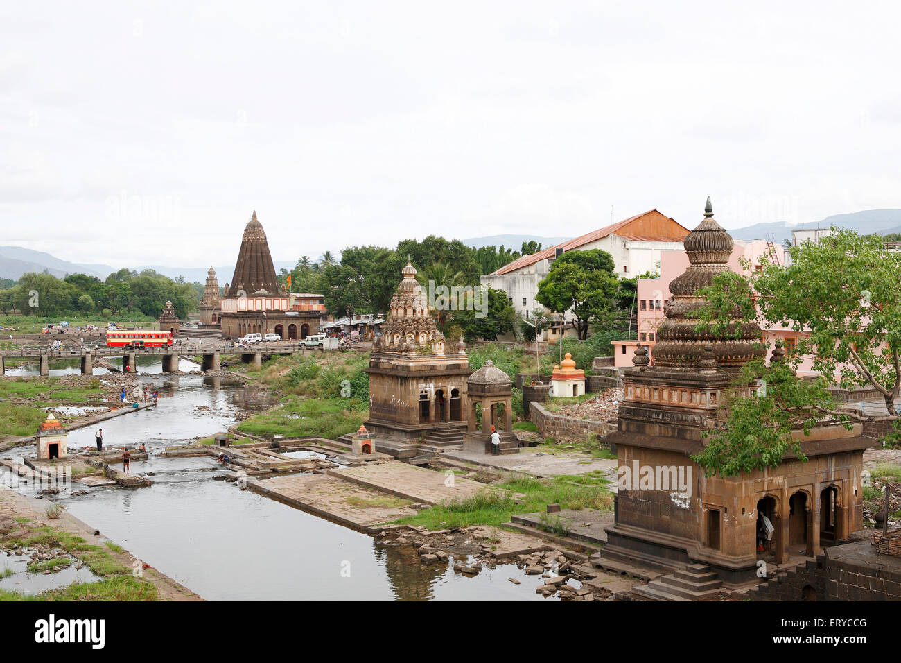 Heritage old temple at Wai ; Maharashtra ; India Stock Photo - Alamy
