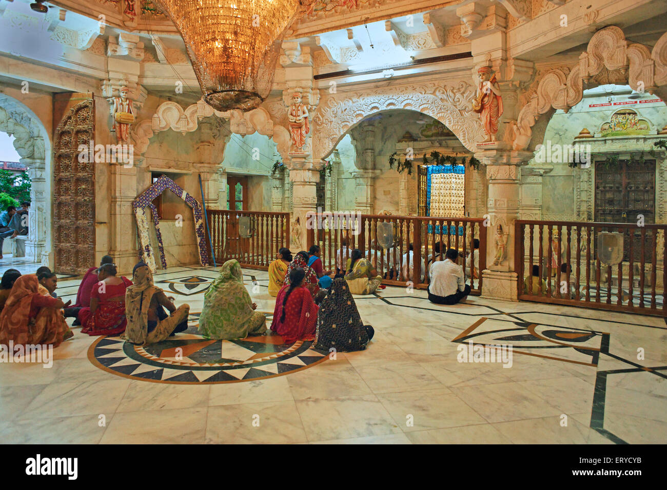Swaminarayan temple Chhapaiya near Ayodhya Faizabad Uttar Pradesh India ...
