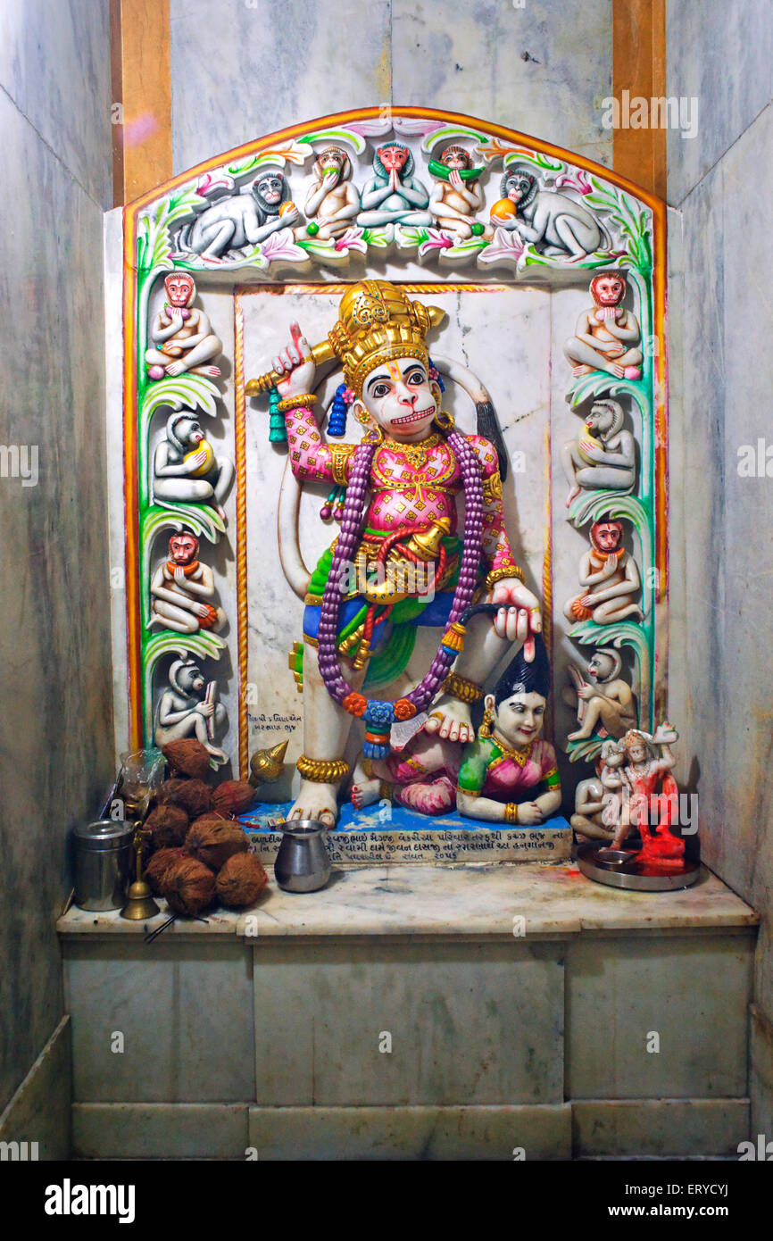 Idol of lord Maruti ; Swaminarayan temple ; Chhapaiya near Ayodhya ...