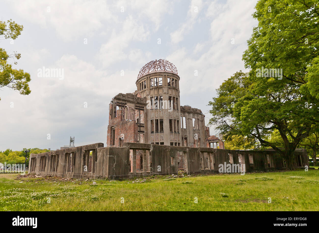 Hiroshima Peace Memorial (Atomic Bomb Dome or Genbaku Domu) in Hiroshima, Japan. UNESCO World ...