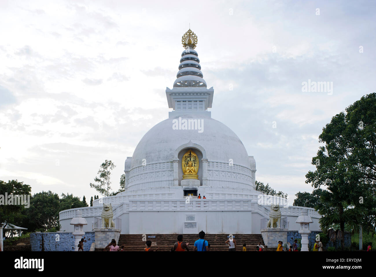 Shanti stupas hi-res stock photography and images - Alamy