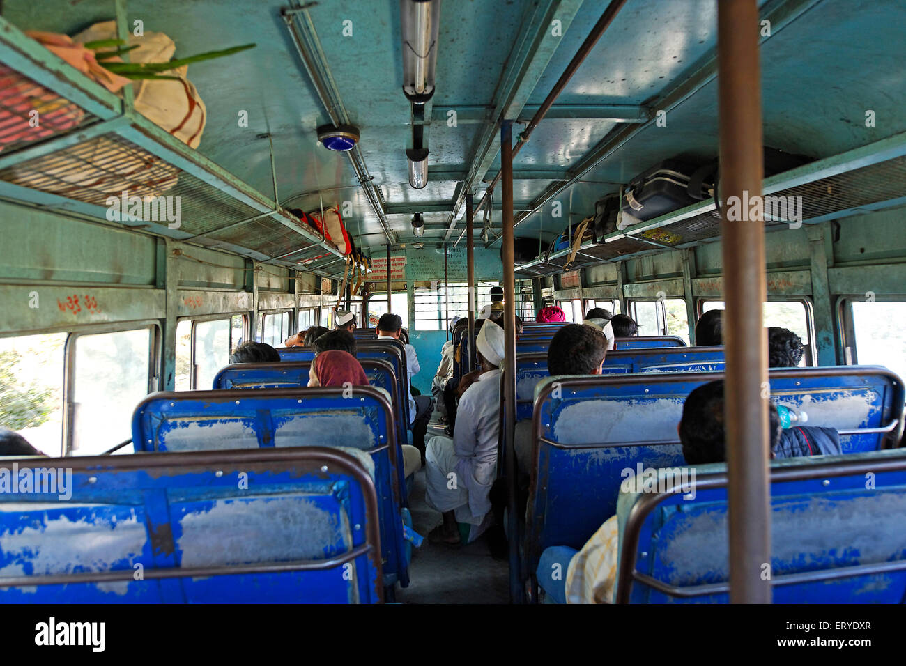 Indian Bus Inside View