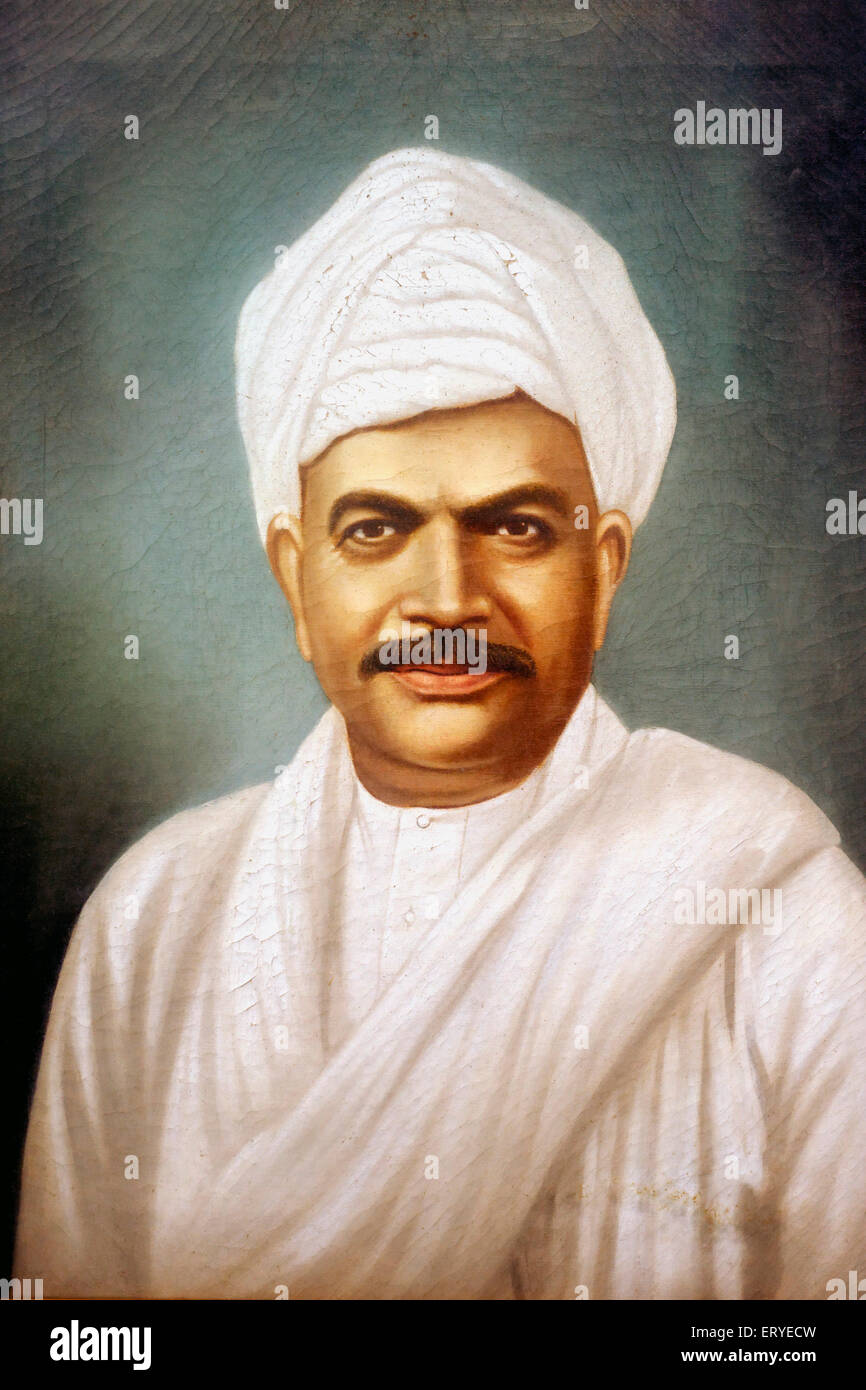 Old painting of grandfather ; Mota Devaliya ; district Amreli ...