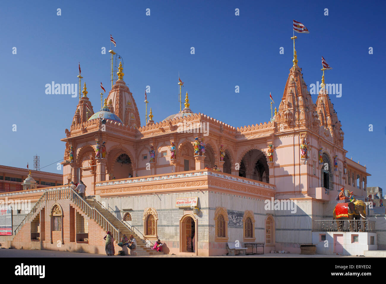 Heritage old Swaminarayan temple ; Junagadh ; Saurashtra ; Gujarat ...