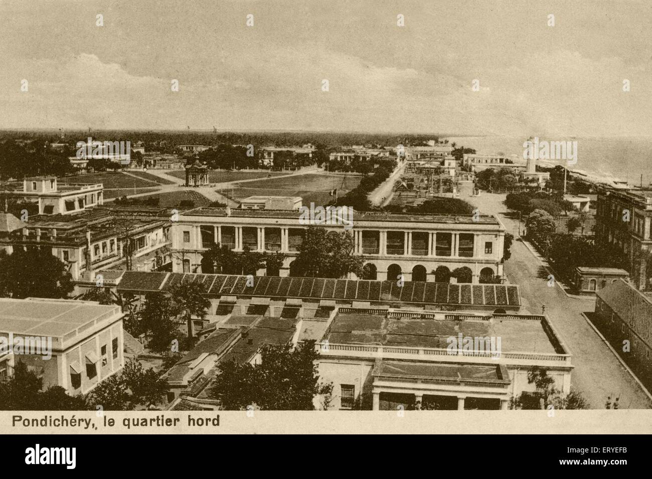 Pondicherry Heritage Buildings Stock Photos & Pondicherry Heritage ...