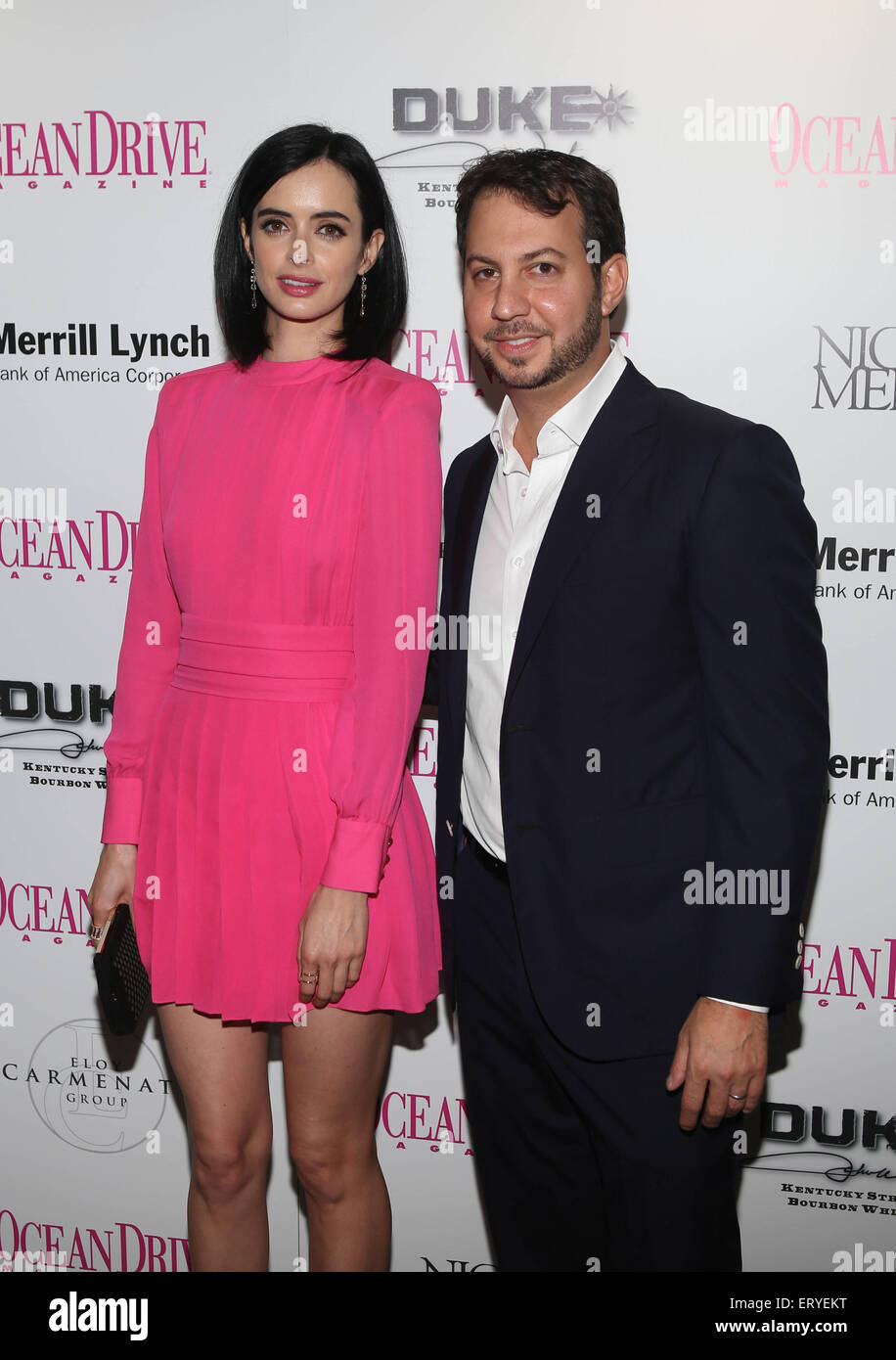 Krysten ritter and jared shapiro hi-res stock photography and images ...