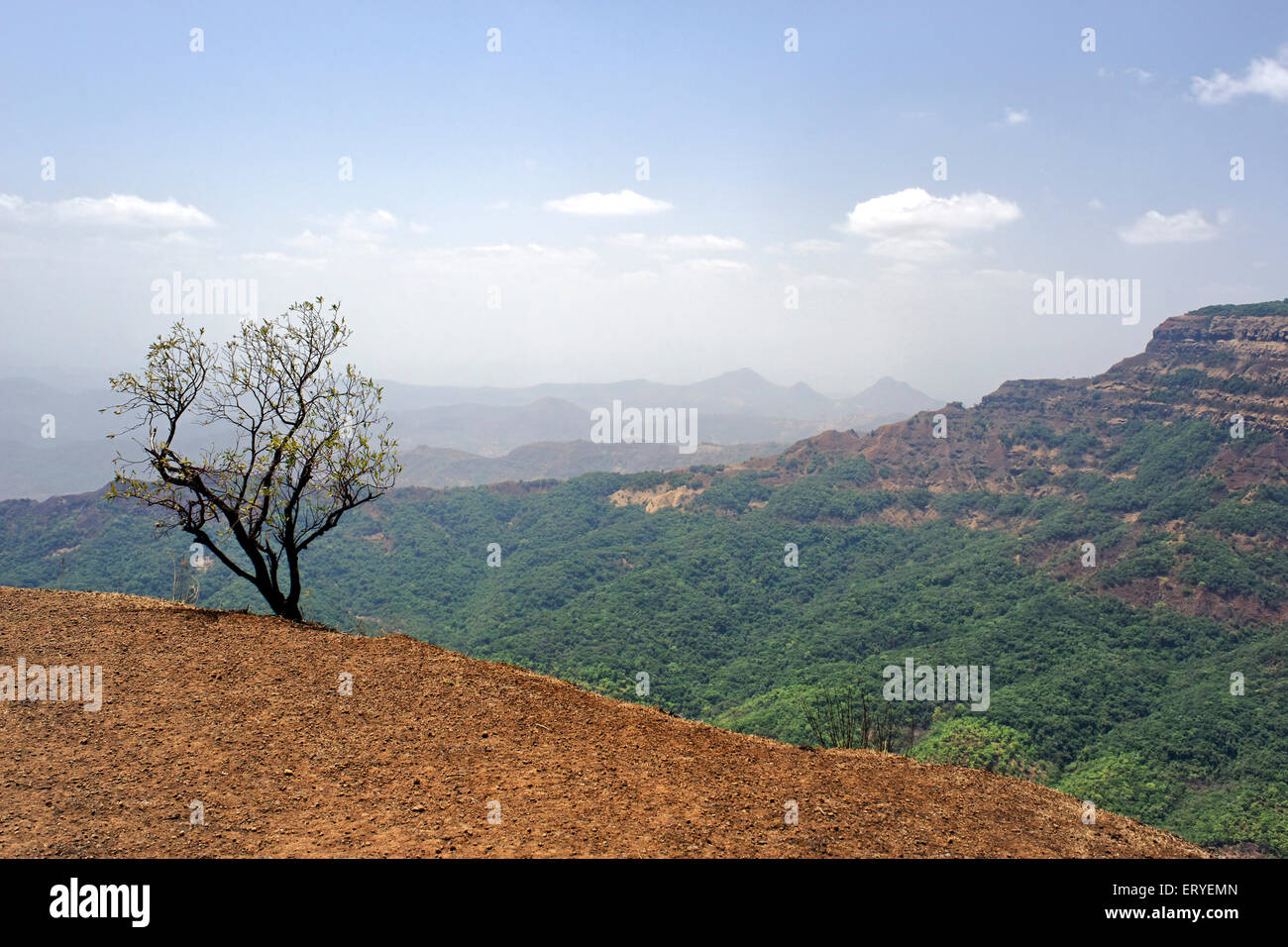 View from Elephant Point , Western Ghats ; Mahableshwar , Mahabaleshwar ...