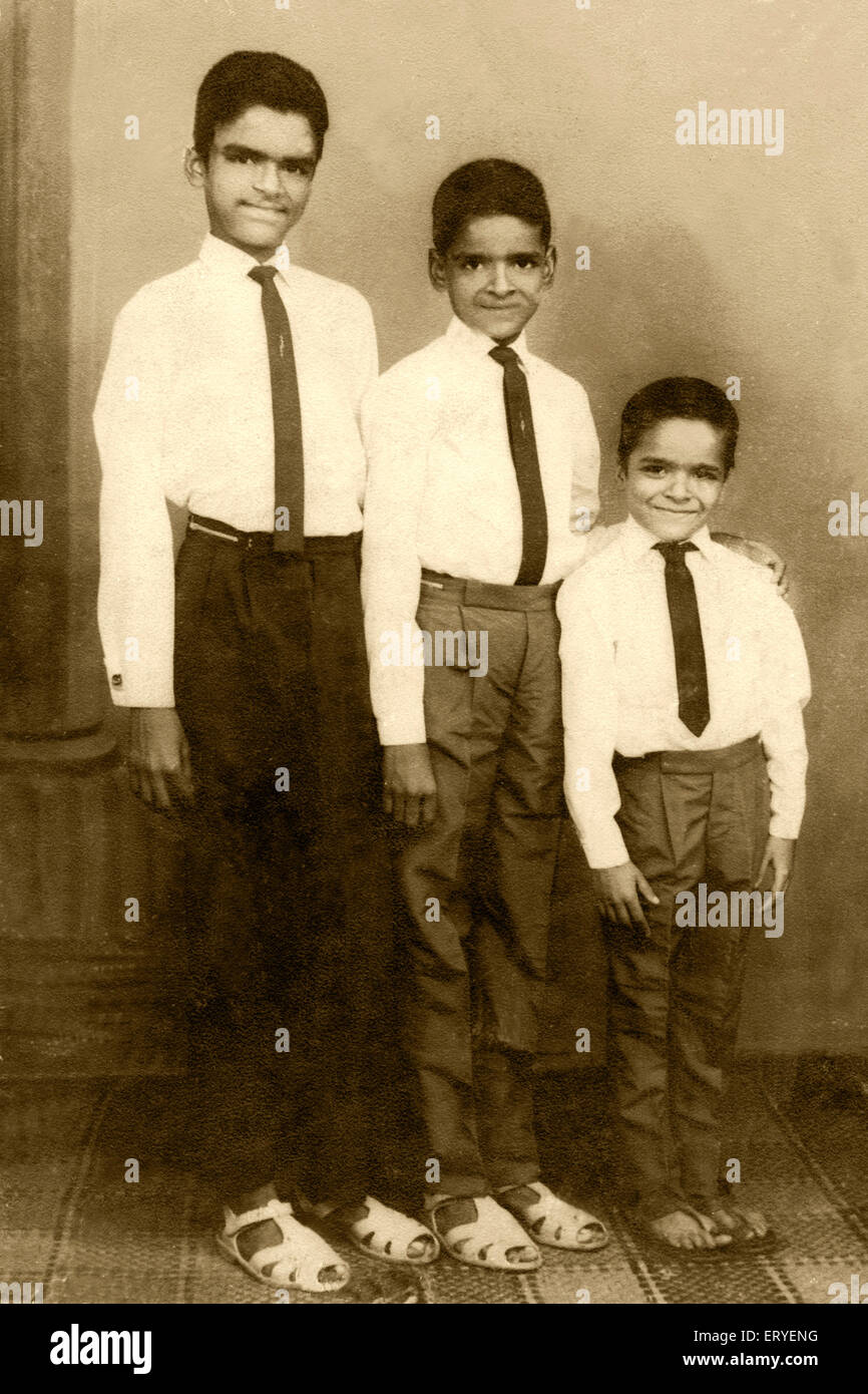 Three brothers hi-res stock photography and images - Alamy