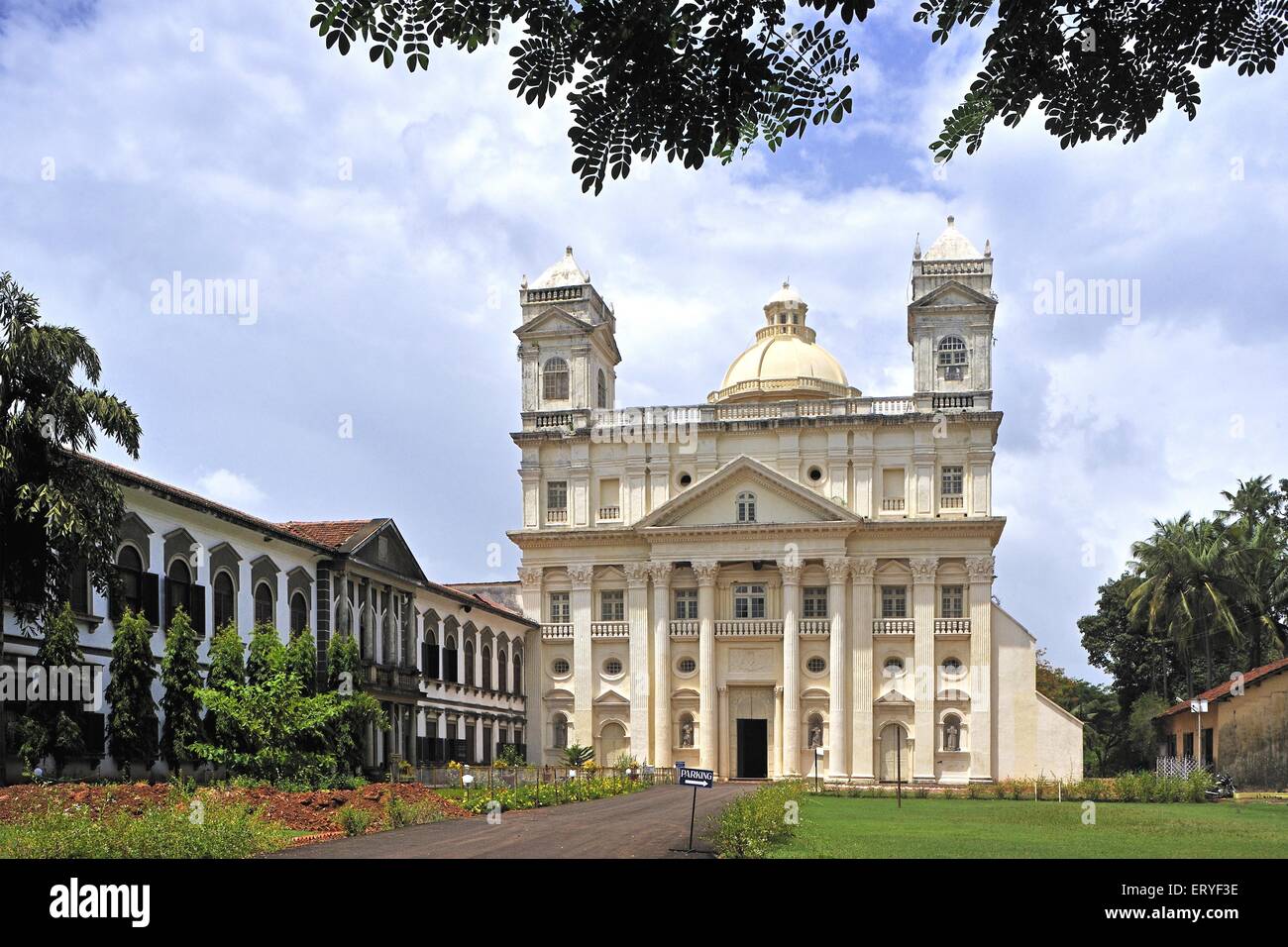 Convent Of Saint Cajetan in seventeenth century ; Old Goa ; Velha Goa ...