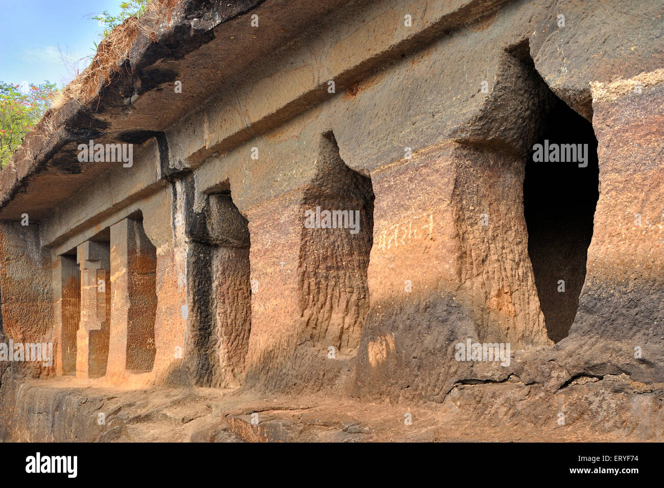 Pale Buddhist cave ; Mahad ; Raigad Raigarh ; Maharashtra ; India Stock ...
