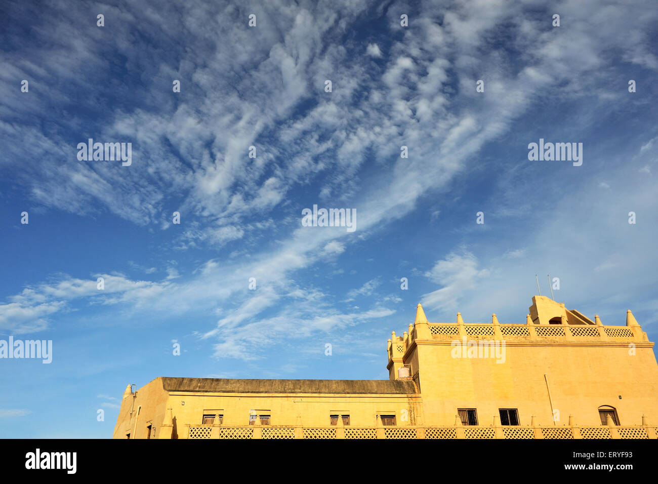 Danish or dansborg fort ; Tranquebar Tarangambadi ; Tamil Nadu ; India ...