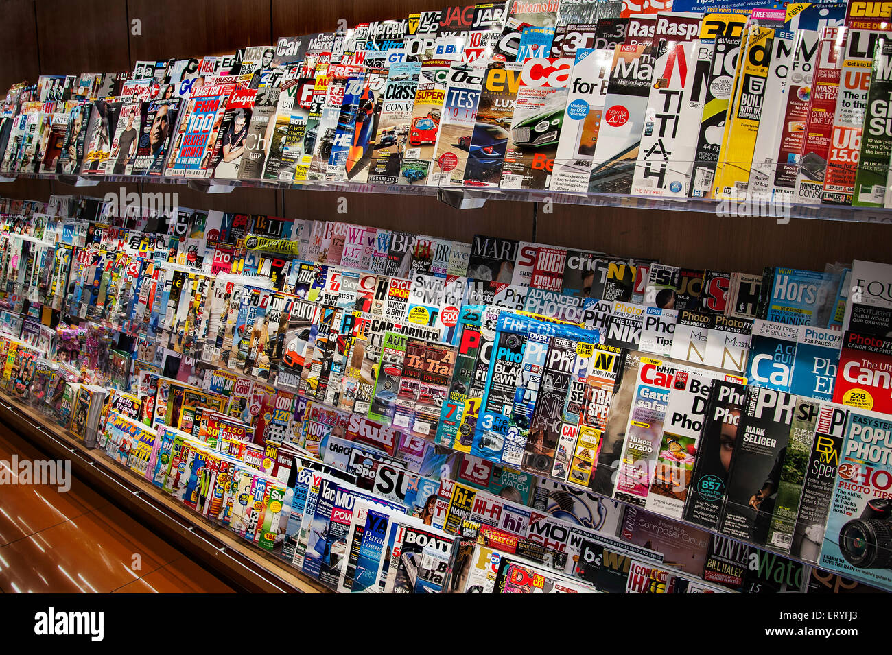International magazines, Dubai International Airport, Dubai, United ...