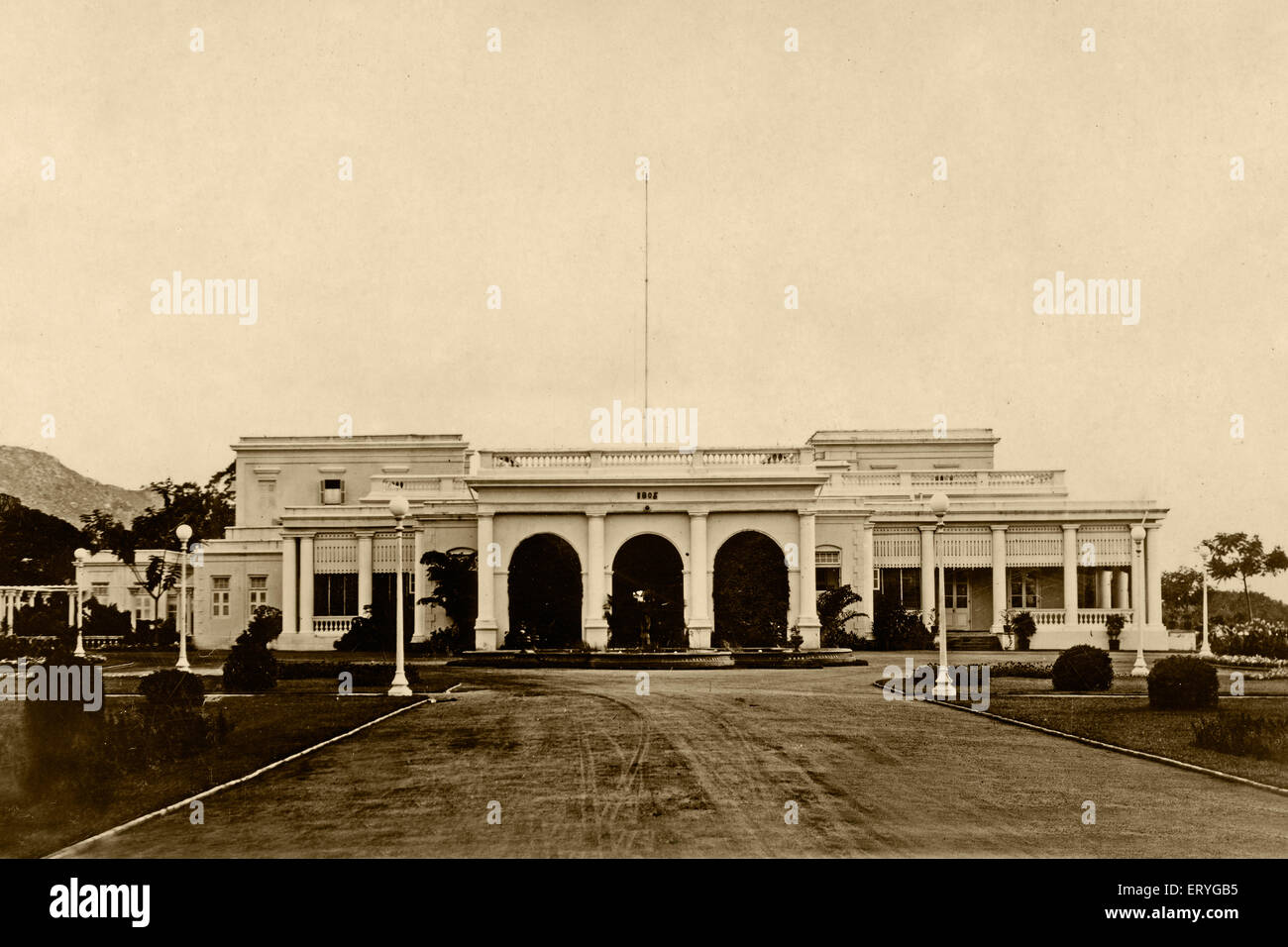 Government House , old vintage antique 1900s photo , Mysore , Mysuru ...