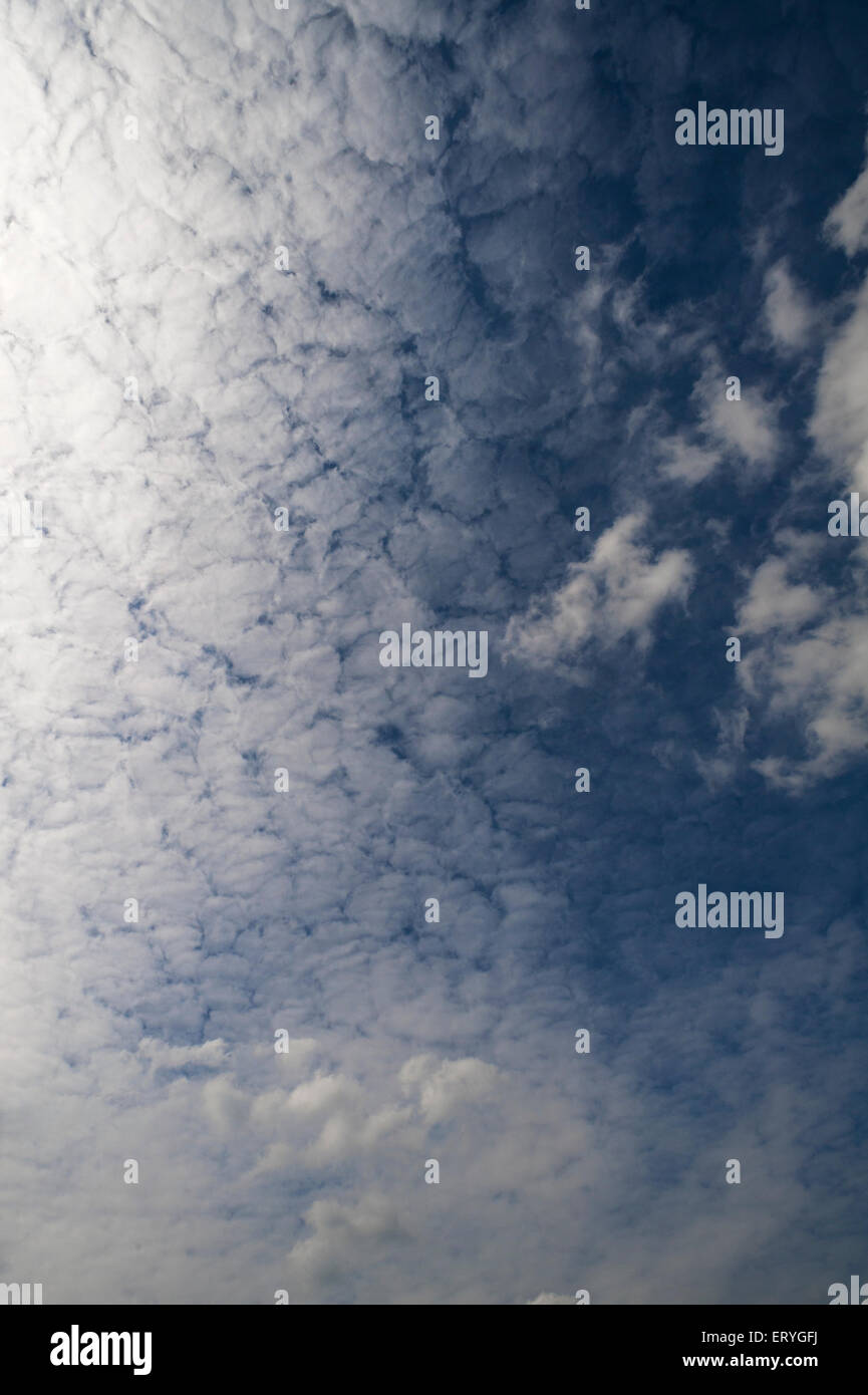 Large fluffy clouds (Altocumulus Stock Photo - Alamy