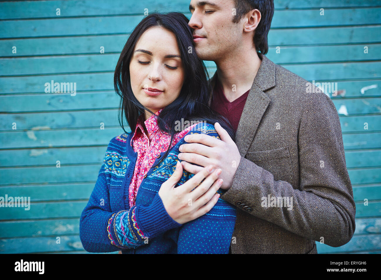 Portrait amorous couple in hi-res stock photography and images - Alamy