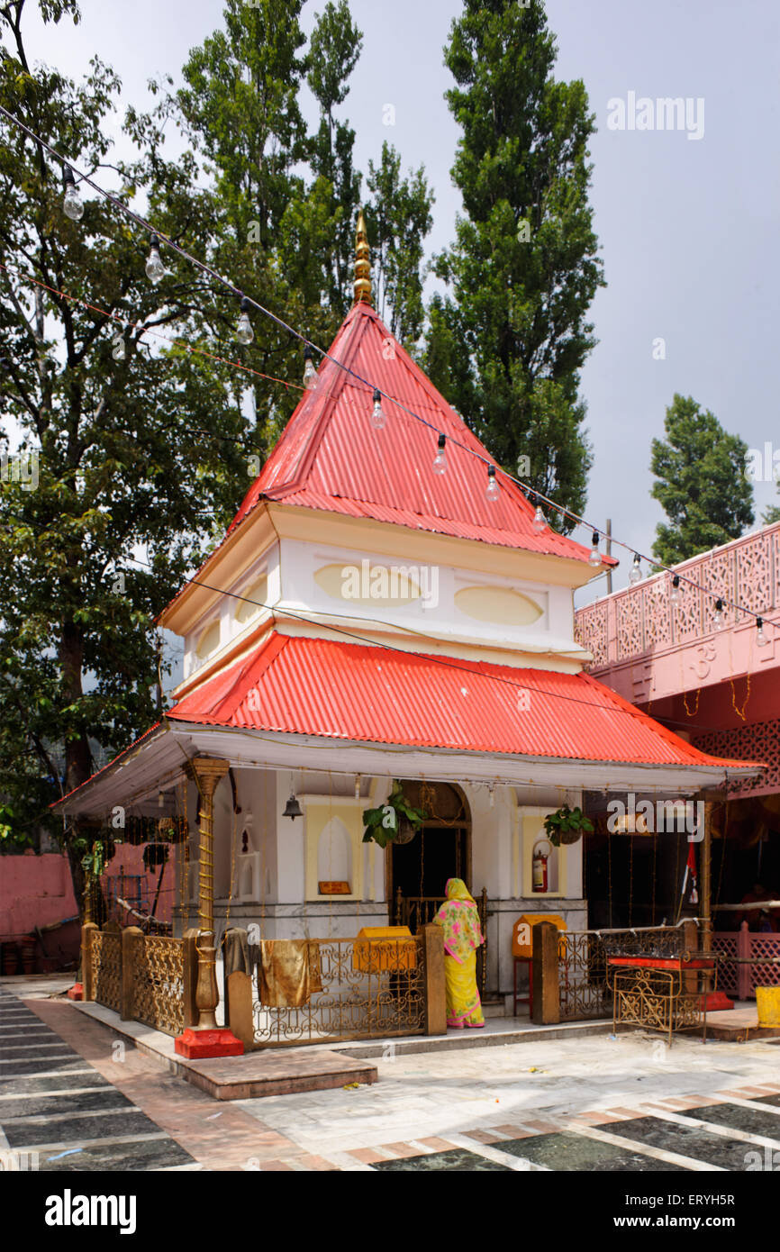 Naina devi temple ; Nainital ; Uttaranchal Uttarakhand ; India Stock ...