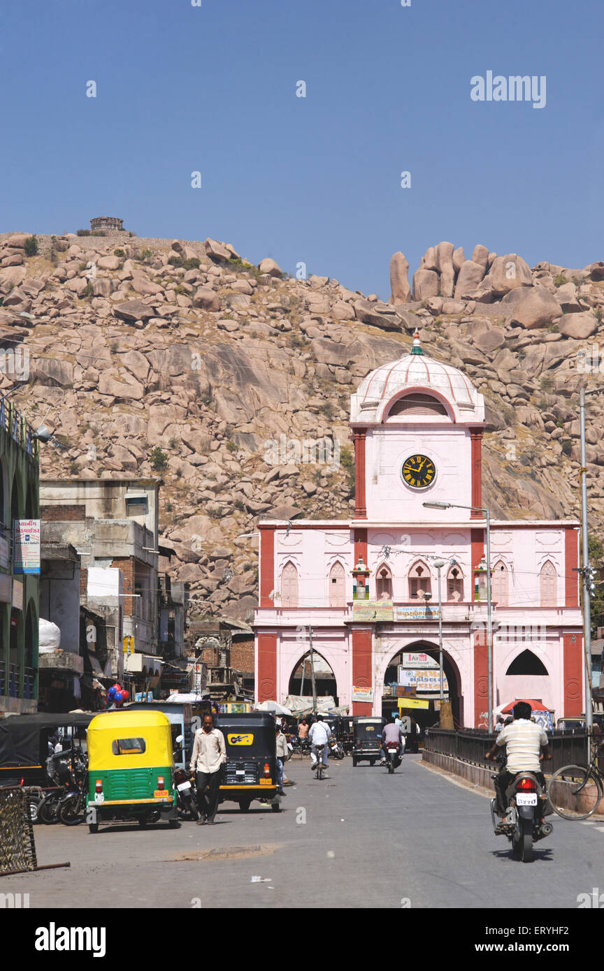 Old clock tower , Idar , Edar , Modasa , Sabarkantha , Gujarat , India ...
