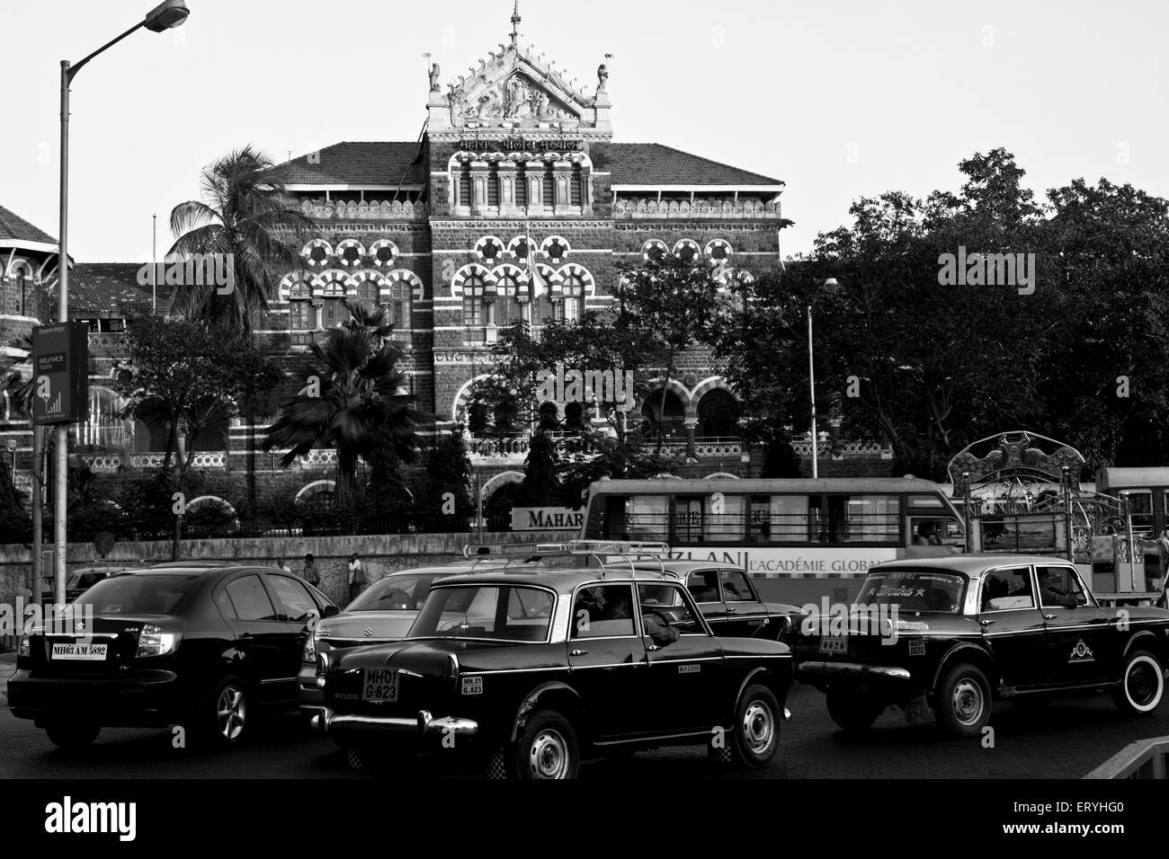 Police Headquarters ; Bombay Mumbai ; Maharashtra ; India Stock Photo ...