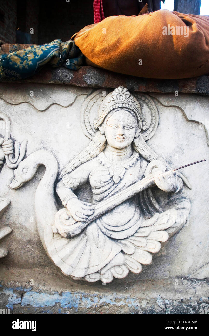 Saraswati , Hindu Goddess of knowledge, music, art, speech, wisdom, and ...