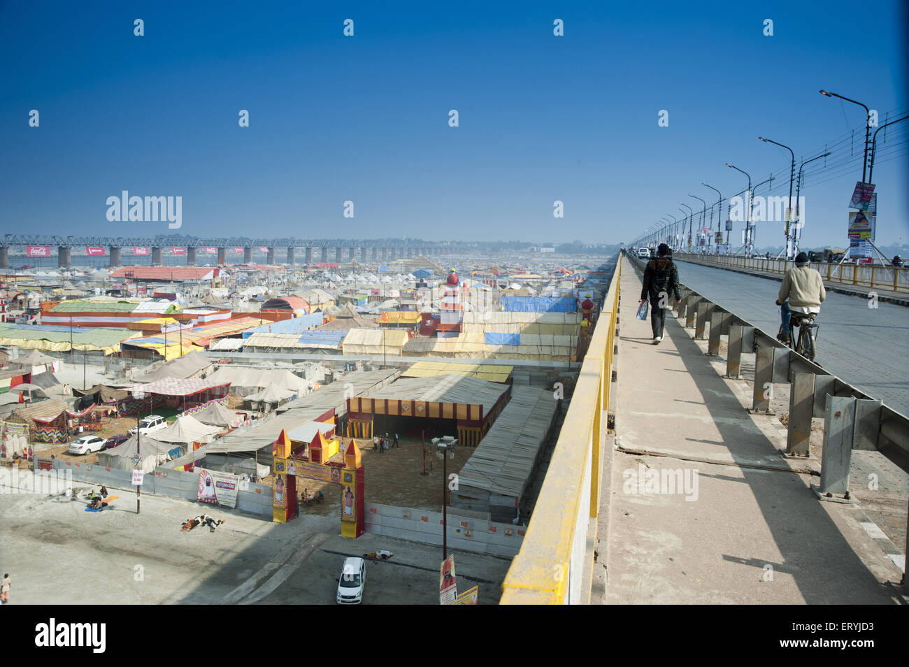 shastri bridge allahabad uttar pradesh India Stock Photo - Alamy