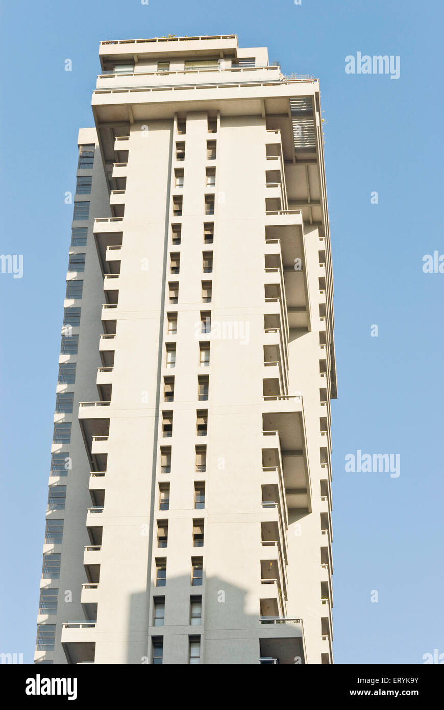 Skyscraper , building , windows , balcony , Bombay , Mumbai ...