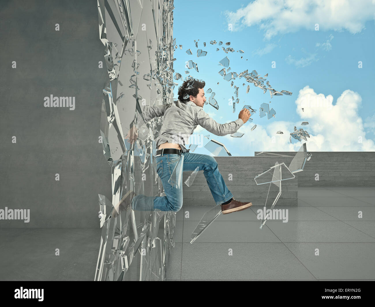 Breaking Through Glass