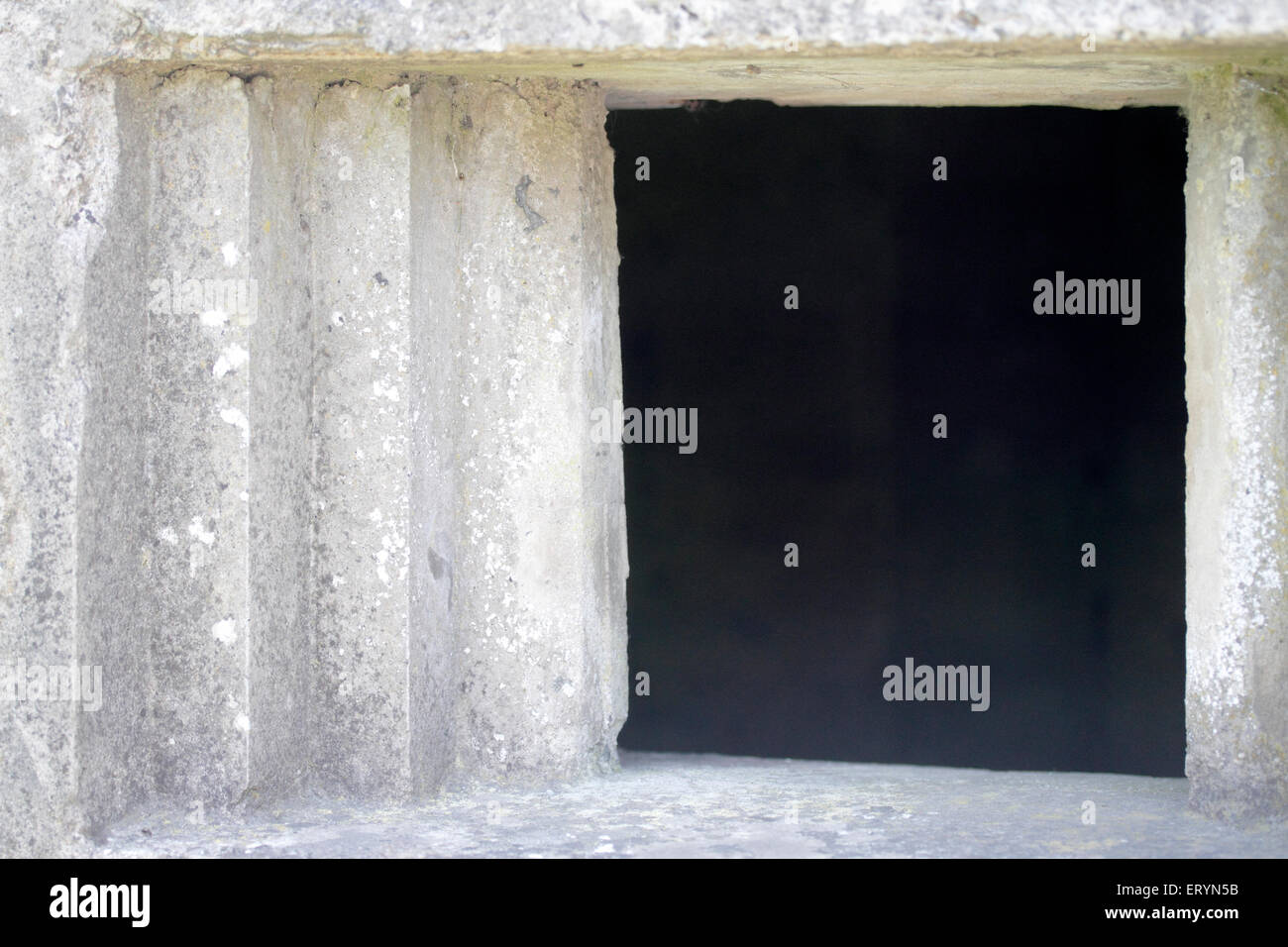 World War II pill box guarding Lampeter High Street. Remarkably good ...
