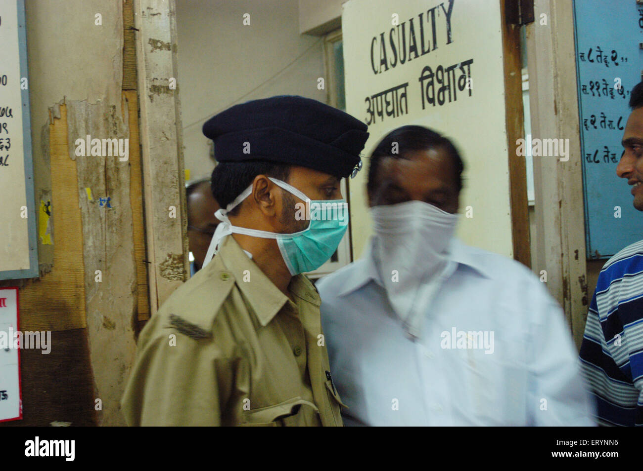 People wearing masks for safety and precaution against virus, municipal ...