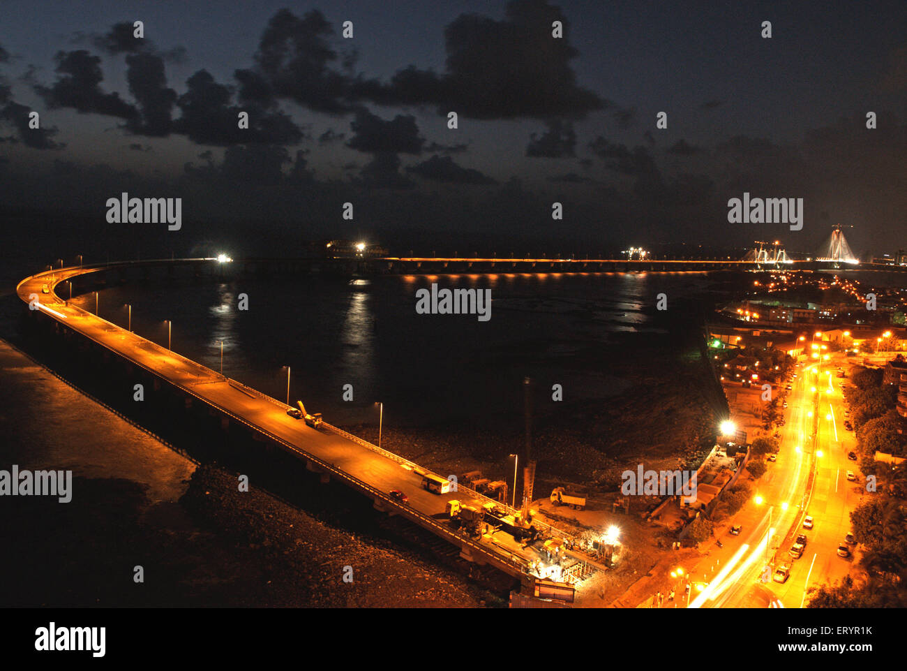 India aerial view night hi-res stock photography and images - Alamy