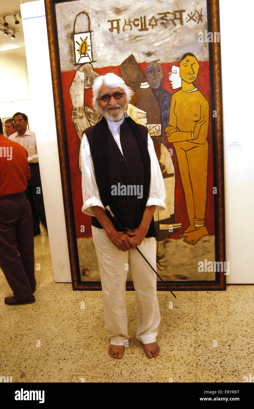 Maqbool Fida Husain Stock Photos & Maqbool Fida Husain Stock Images - Alamy