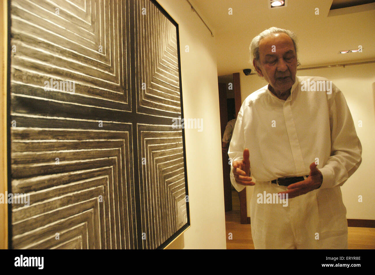 S. H. Raza , Indian painter , Sayed Haider Raza , renowned artist ...