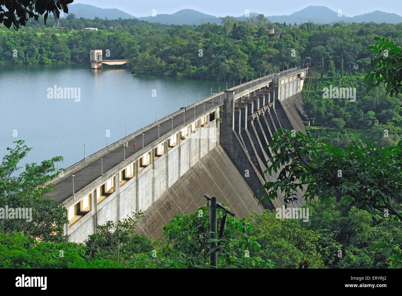 Modak Sagar dam , Modaksagar lake , Vaitarna River , Thana , Thane ...
