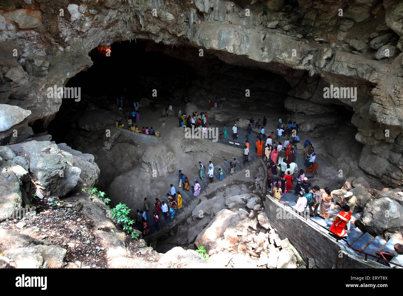 Borra caves near aruku valley at Vishakhapatnam ; Andhra Pradesh Stock ...