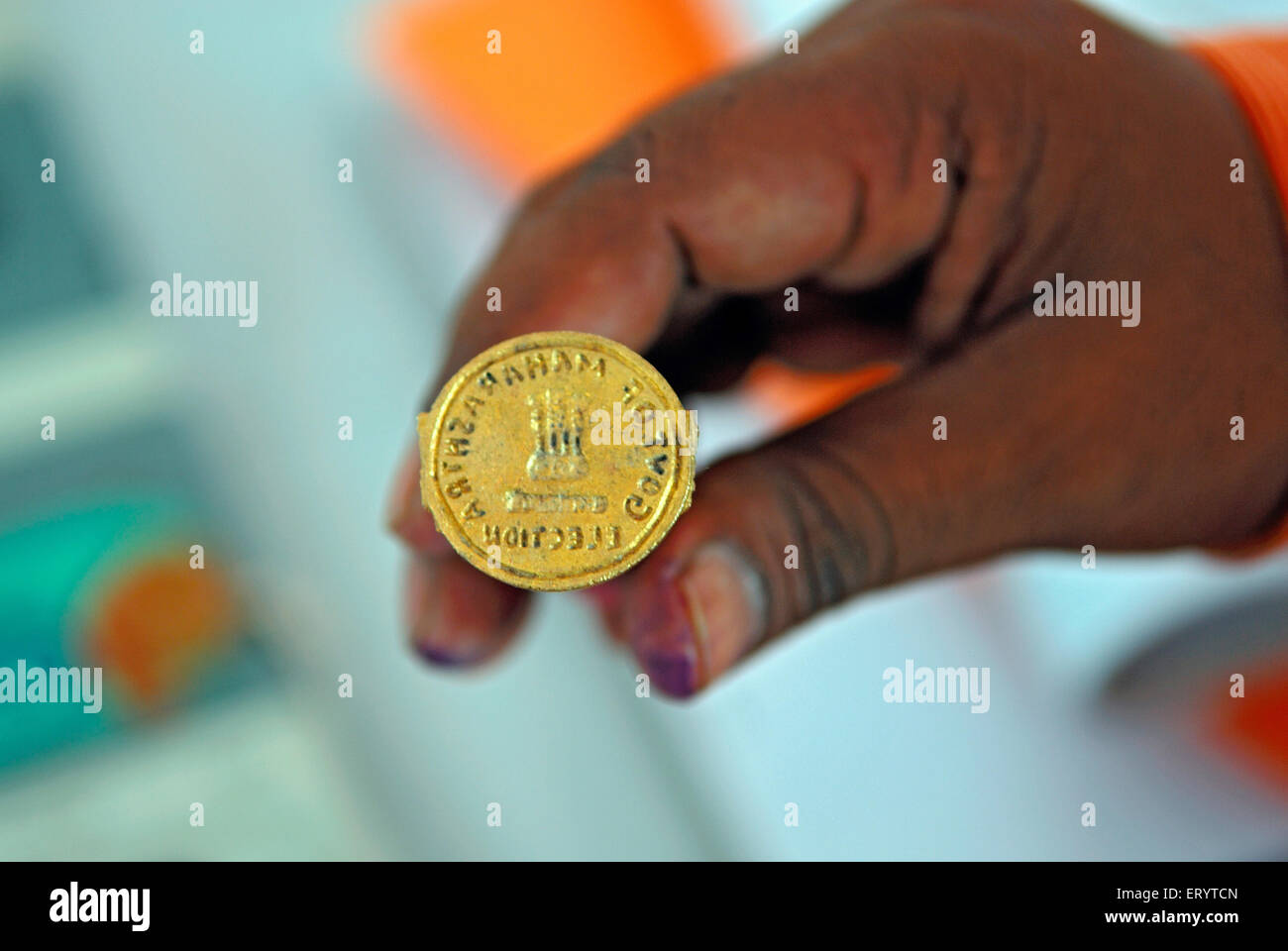 Indian Election Stamp