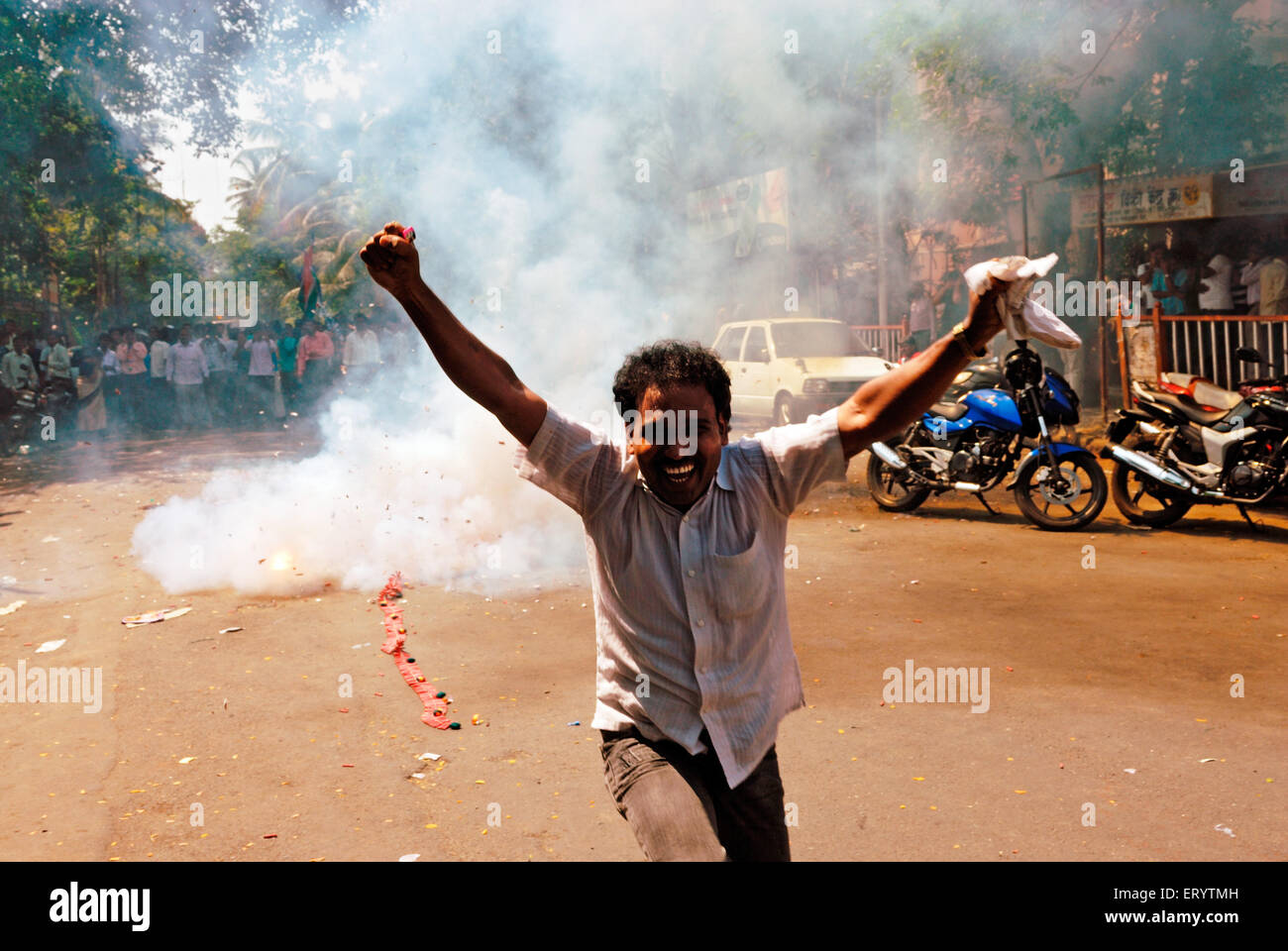 Maharashtra navnirman sena hi-res stock photography and images - Alamy