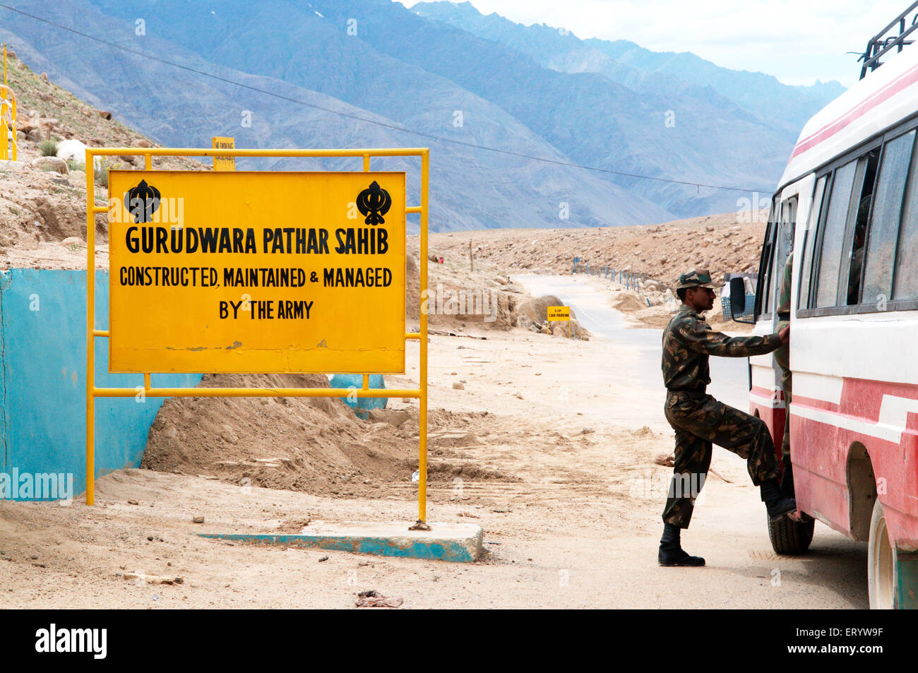 Pathar sahib gurudwara ladakh hi-res stock photography and images - Alamy