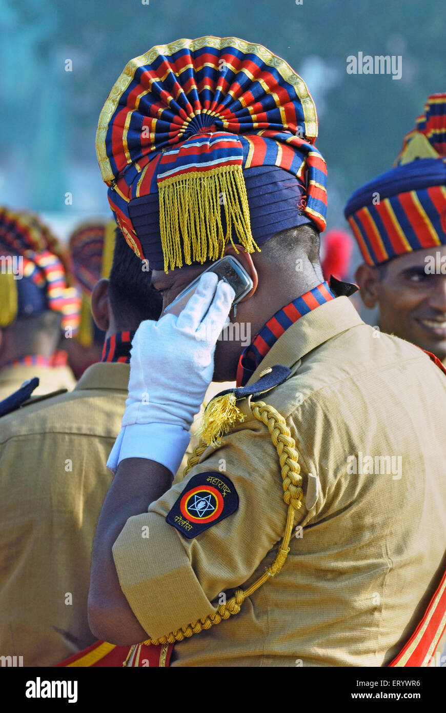 Indian police man officer standing hi-res stock photography and images ...