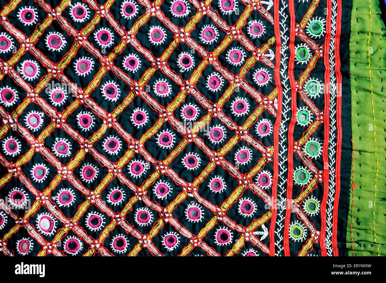 Kutchi handicraft work or mutwa handicraft at bhuj ; Kutch ; Gujarat ...