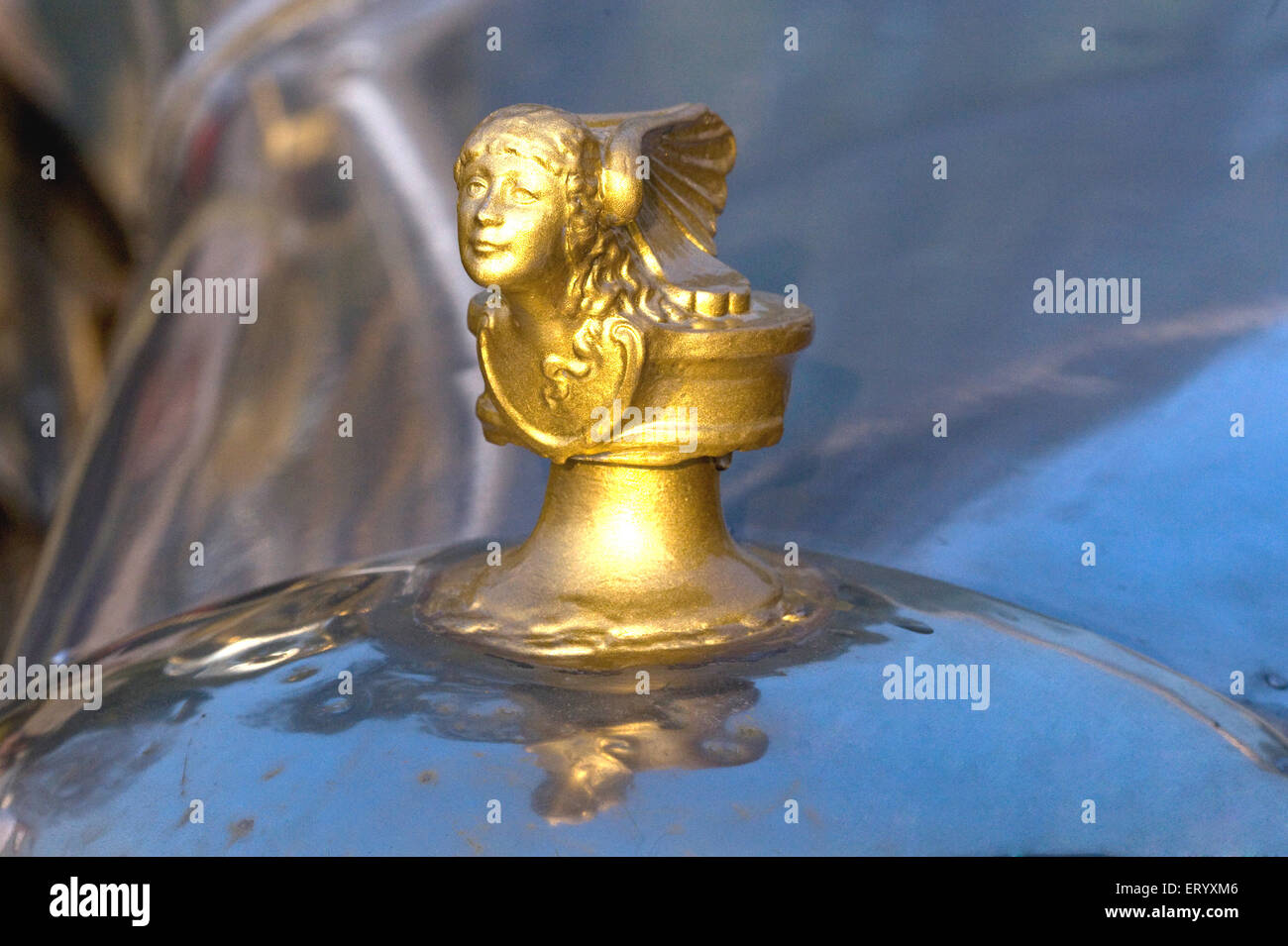 Vintage, antique, car, hood, bonnet, emblem, ornament, mascot ...