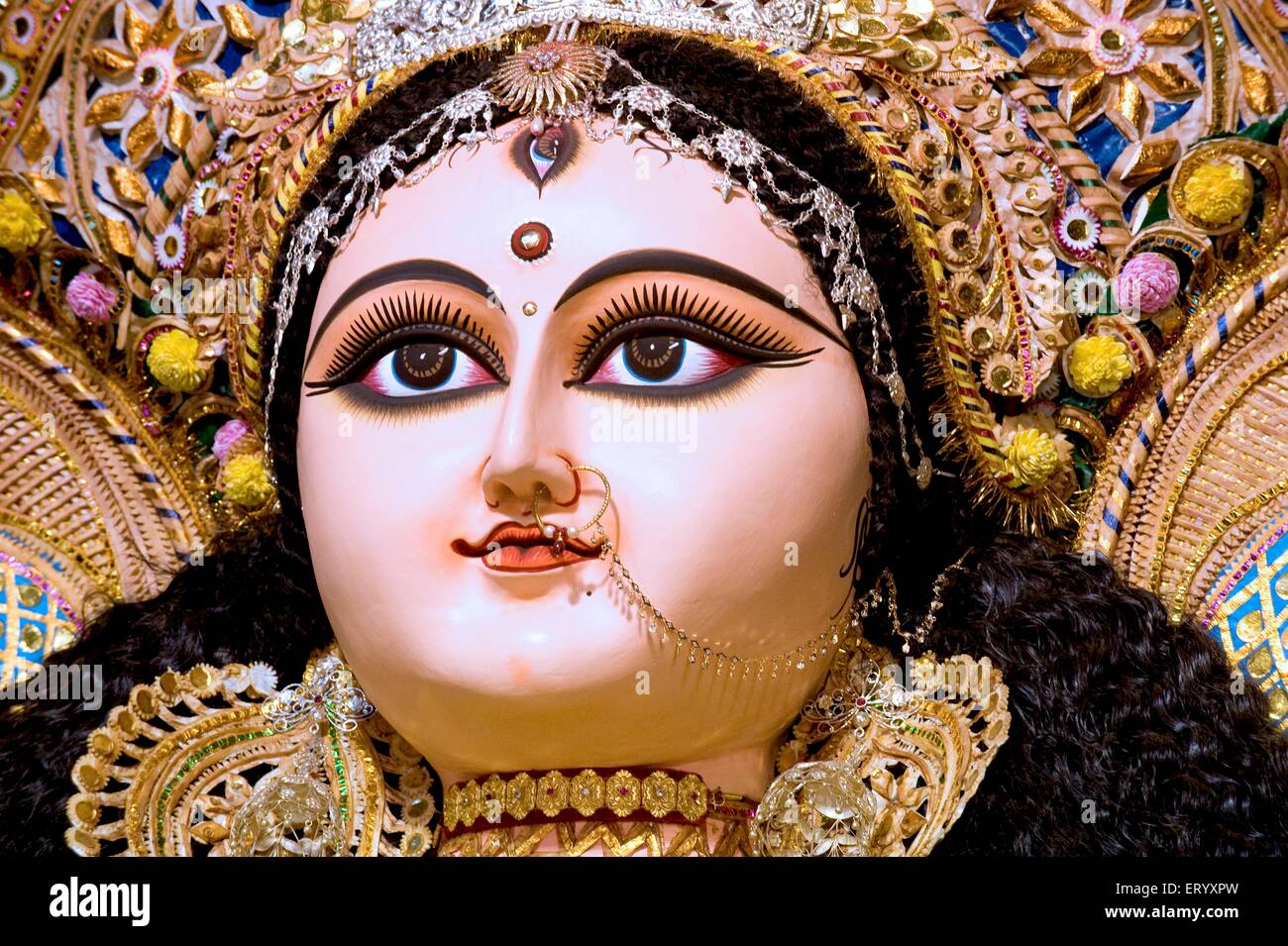 Jagadhatri hi-res stock photography and images - Alamy