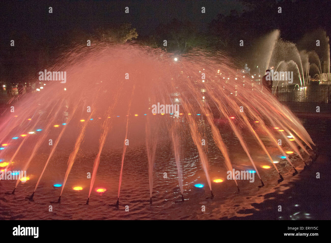 Vrindavan garden at mysore ; Karnataka ; India Stock Photo - Alamy